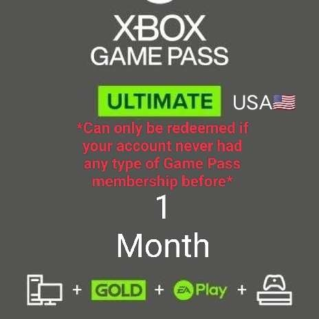 Xbox Gamepass - Xbox Game Pass Gift Cards - Gameflip