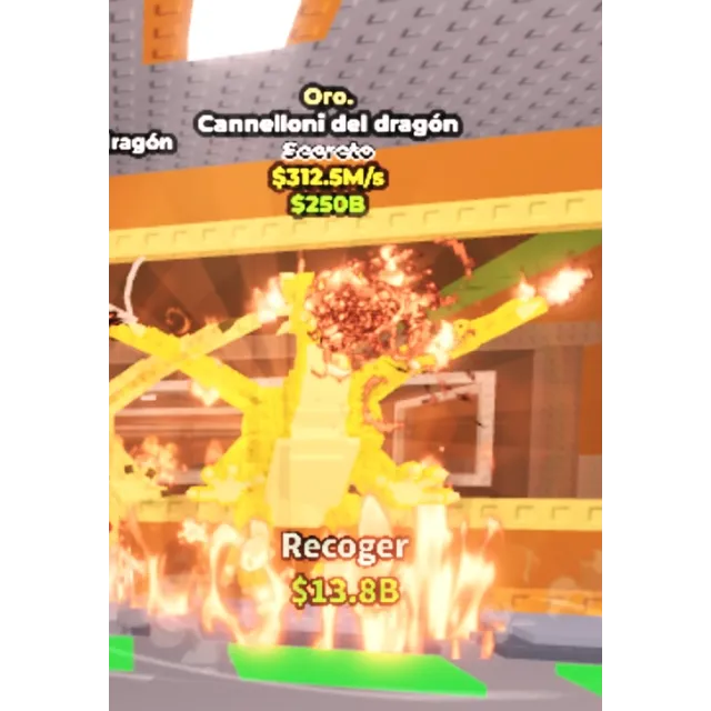 Dragon Canelloni GOLD - Steal a Brainrot - Roblox Game Item - Gameflip