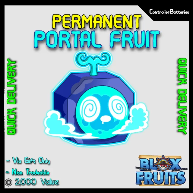 Perm Portal Fruit - Blox Fruits Game Item - Gameflip