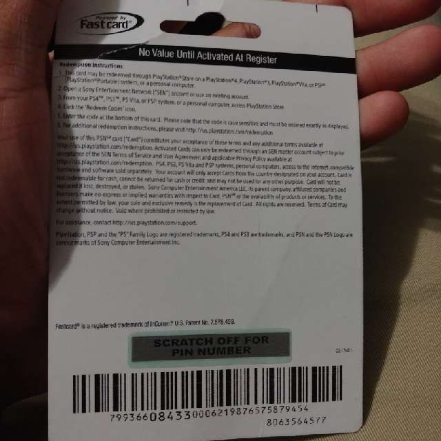 Psn 20 Dollar Gift Card - PlayStation Store ギフト カード - Gameflip