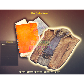 Cowboy Duster Plan - Game Items - Gameflip
