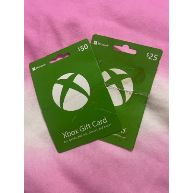 $75.00 Xbox Gift Cards - Xbox Gift Card Cartões de Presente - Gameflip