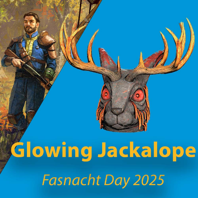 Fasnacht Glowing Jackalope Mask [Fasnacht 2025] - Fallout 76 Game Item ...
