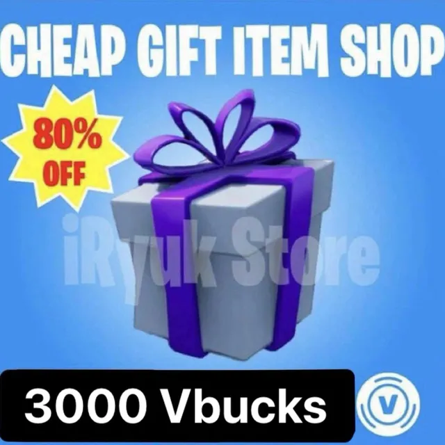 3000 V-BUCKS 🎁 - Fortnite Game Item - Gameflip