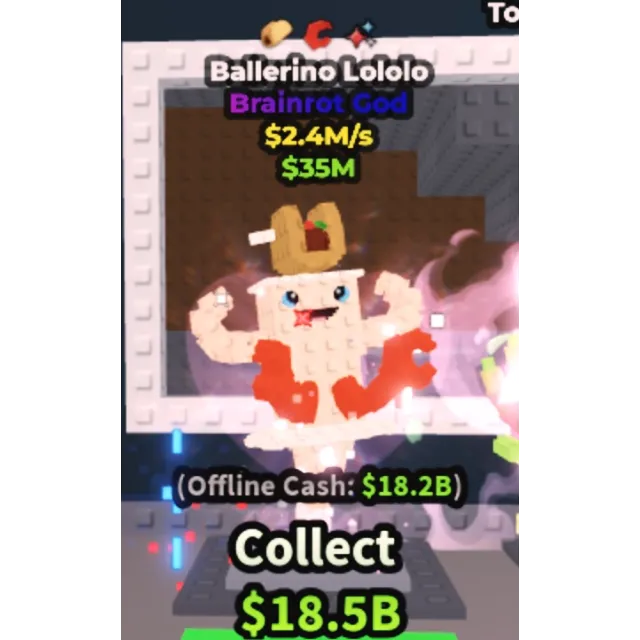 BALLERINO LOLOLO 2.4m/s FAST AND CHEAP - Steal a Brainrot Game Item ...