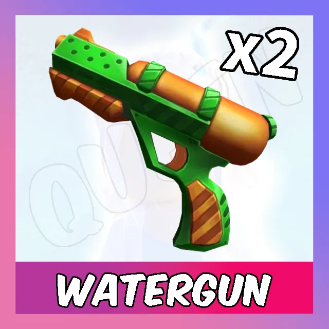 2x Watergun - Murder Mystery 2 Game Items - Gameflip
