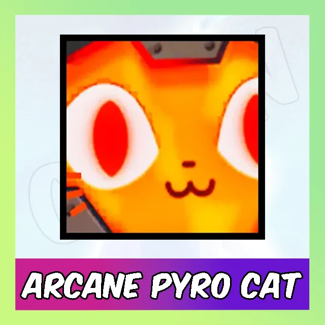Titanic Arcane Pyro Cat - Pet Simulator 99 Game Items - Gameflip