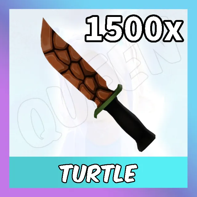 1500x Turtle - Murder Mystery 2 Game Items - Gameflip