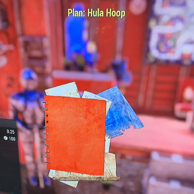 Plan | Hula Hoop - Fallout 76 Game Item - Gameflip