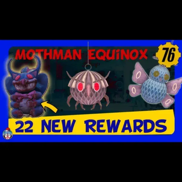 ALL 22 Mothman Plans - Fallout 76 Game Item - Gameflip