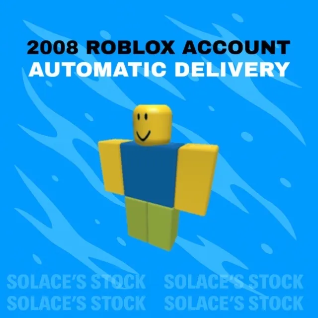 2008 Roblox Account - Instant Delivery - Roblox Game Account - Gameflip