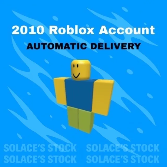 2010 Account - Roblox Game Account - Gameflip