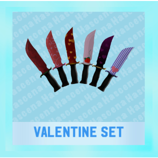 100x Valentine Set MM2 - Game Items - Gameflip