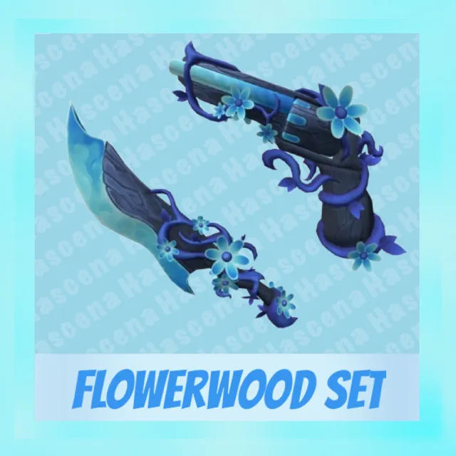 5x Flowerwood Set | MM2 - Murder Mystery 2 Game Item - Gameflip