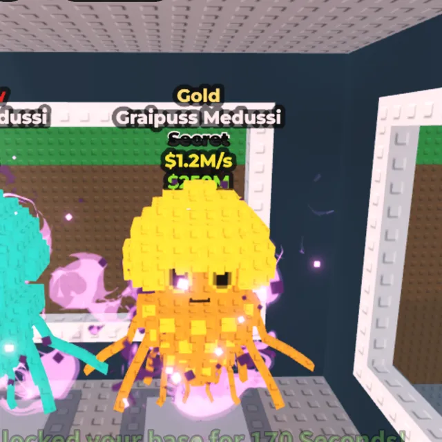 gold graipuss medussi - Steal a Brainrot Game Item - Gameflip