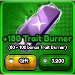 180 Trait Burners Rerolls [3200 R] | ASTDX | All Star Tower Defense X ...