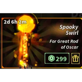 Spooky Swirl - Fisch [299R] - Fisch Game Item - Gameflip
