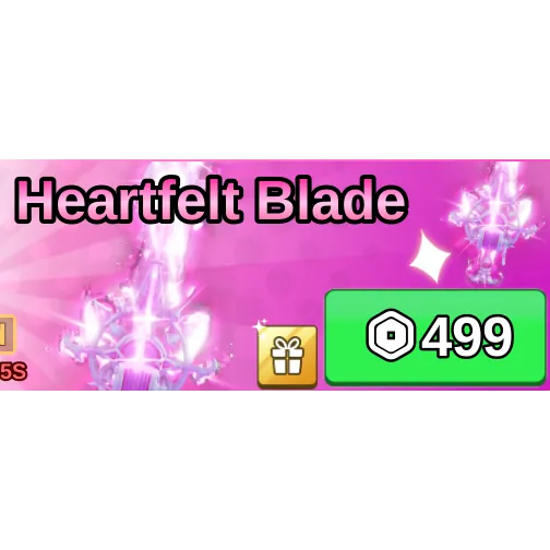 Heartfelt Blade - Fish It! [499R] - Steal a Brainrot Game Item - Gameflip