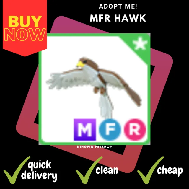 MFR HAWK - Adopt Me Game Items - Gameflip