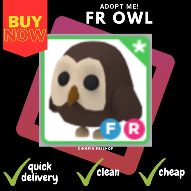 Owl - Adopt Me Game Item - Gameflip