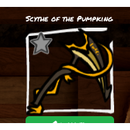Pumpkin Scythe | ZO - Game Items - Gameflip
