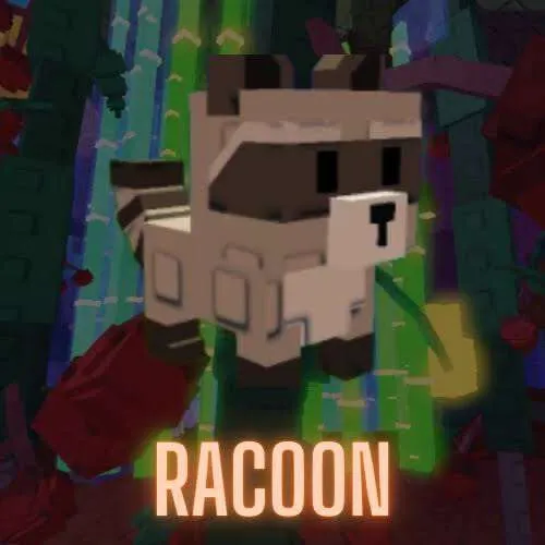 Racoon - GROW A GARDEN - Other Game Item - Gameflip
