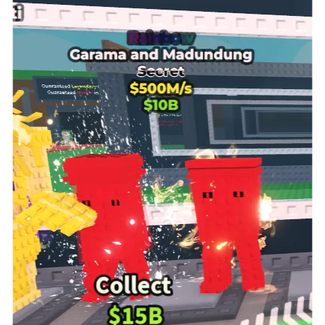 Rainbow Garama And Madundung - Steal a Brainrot Game Item - Gameflip