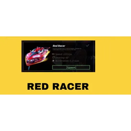 RED RACER - FISCH - Fisch Game Item - Gameflip