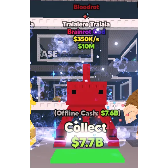 STEAL A BRAINROT TRALALERO TRALA BLOODROT - Roblox Game Item - Gameflip