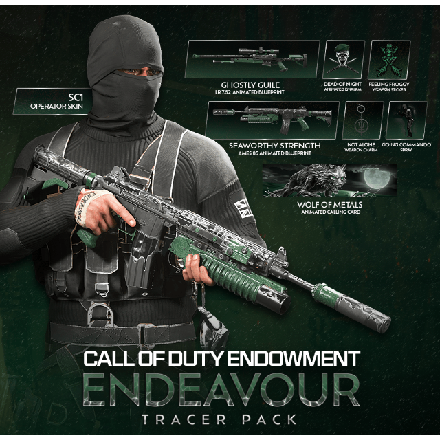 Call of Duty: Black Ops 6 - Endowment (C.O.D.E.) Endeavour: Tracer Pack ...