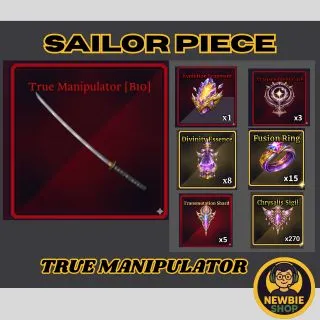 TRUE MANIPULATOR ; SAILOR PIECE - Sailor Piece Game Item - Gameflip