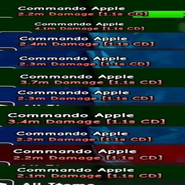 10X COMMANDO APPLE 2M - 4M DAMAGE/ PVB - PLANTS VS BRAINROTS - Roblox ...