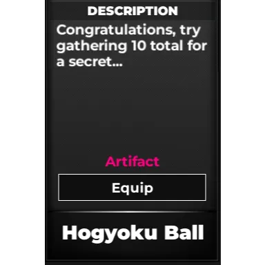 Type Soul / TS | Hogyoku Ball / Hog ball - Type Soul Game Item - Gameflip