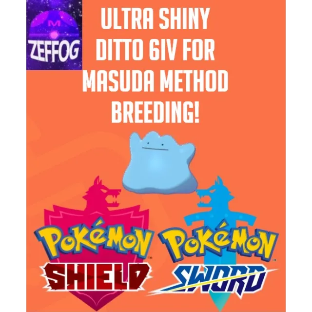 DITTO SHINY KOREAN 6IV! MASUDA BREEDING! - Game Items - Gameflip