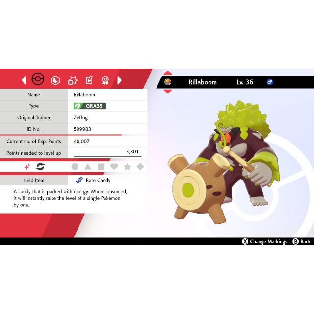 RILLABOOM | ULTRA SHINY 6IV BATTLE-READY! - Pokémon Let's Go Artículos ...