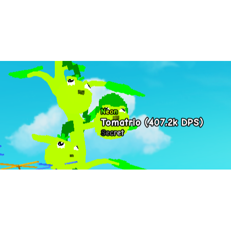Huge Neon Tomatrio (814.5K DMG/ 407.2K DPS) - Plants vs Brainrots Game ...