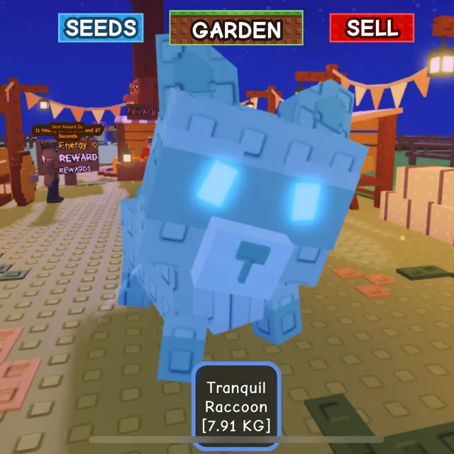 Raccoon Grow A Garden - Roblox Game Item - Gameflip