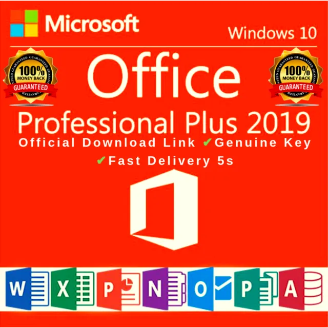 MICROSOFT OFFICE 2019 PROFESSIONAL PLUS 32/64 BIT LICENSE KEY - Other - Gameflip