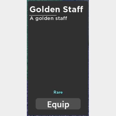 Other | Golden Staff | GPO - Game Items - Gameflip