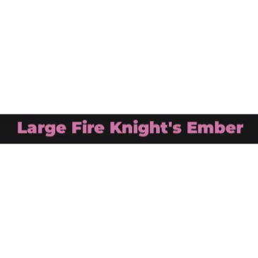 Large Fire Knight's Ember | Type Soul - Type Soul Game Items - Gameflip