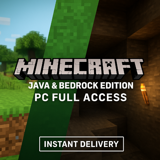 Minecraft: Java & Bedrock Edition Game Account - Minecraft: Java ...