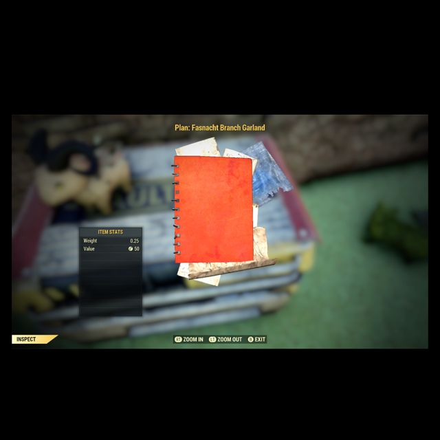 Plan | Plan: Fasnacht Branch Garland (very rare) - Game Items - Gameflip