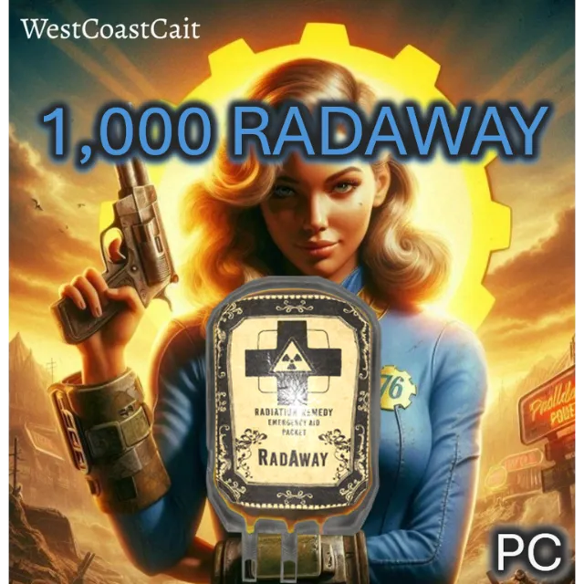 1,000 RadAway - Fallout 76 Game Item - Gameflip