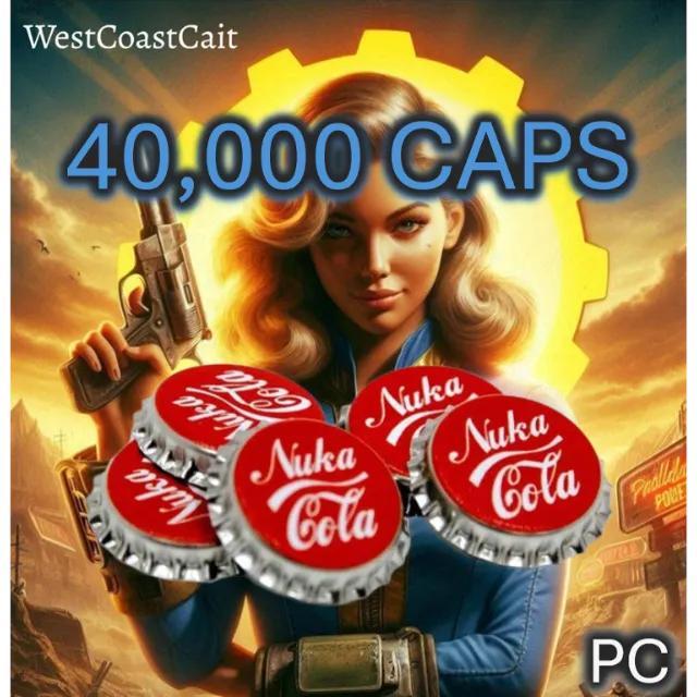 Caps | 40,000 - Fallout 76 Game Item - Gameflip