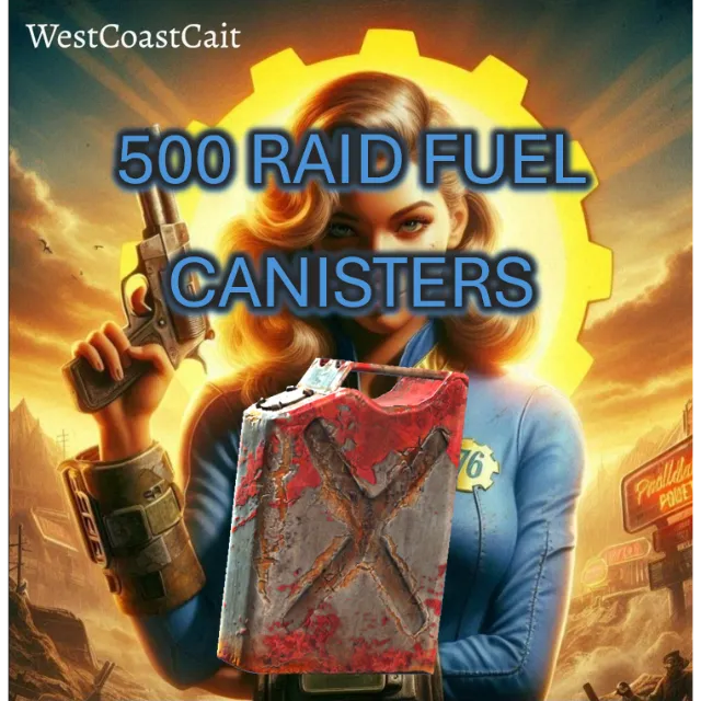 500 Raid Fuel Canisters - Fallout 76 Game Item - Gameflip