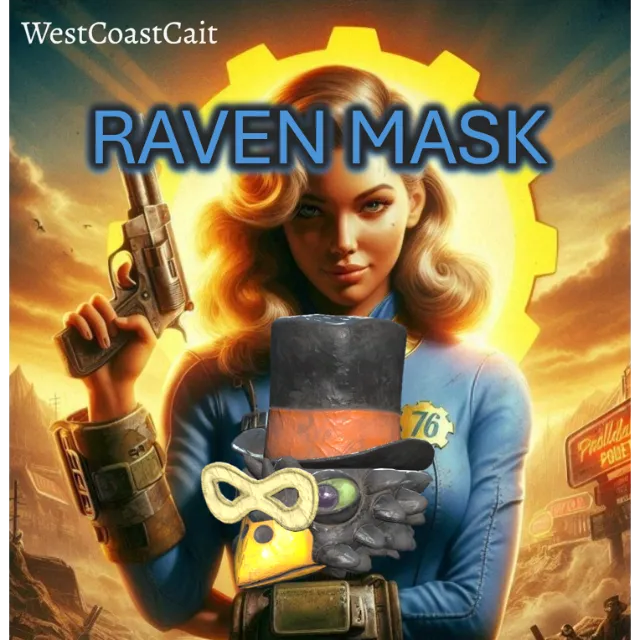 Raven Mask Fasnacht - Fallout 76 Game Item - Gameflip
