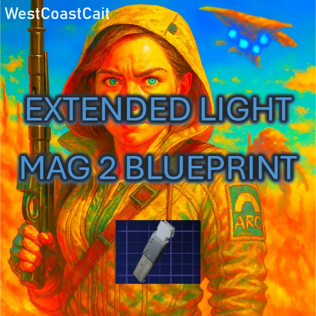 Extended Light Mag 2 Blueprint & Free Mystery Blueprint - ARC Raiders ...