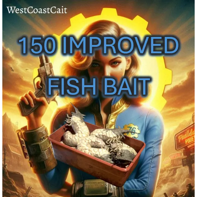 150 Improved Fish Bait - Fallout 76 Game Item - Gameflip