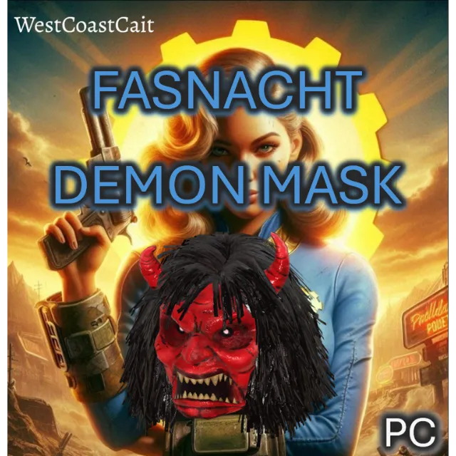 Fasnacht Demon Mask - Fallout 76 Game Item - Gameflip