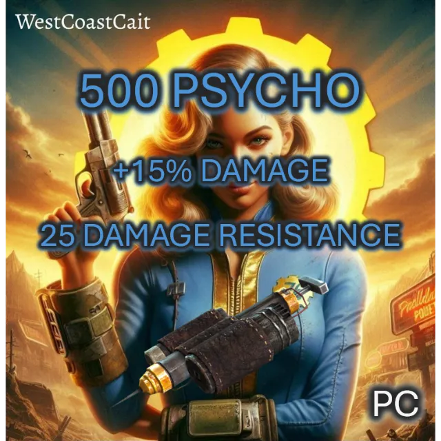500 Psycho - Fallout 76 Game Item - Gameflip